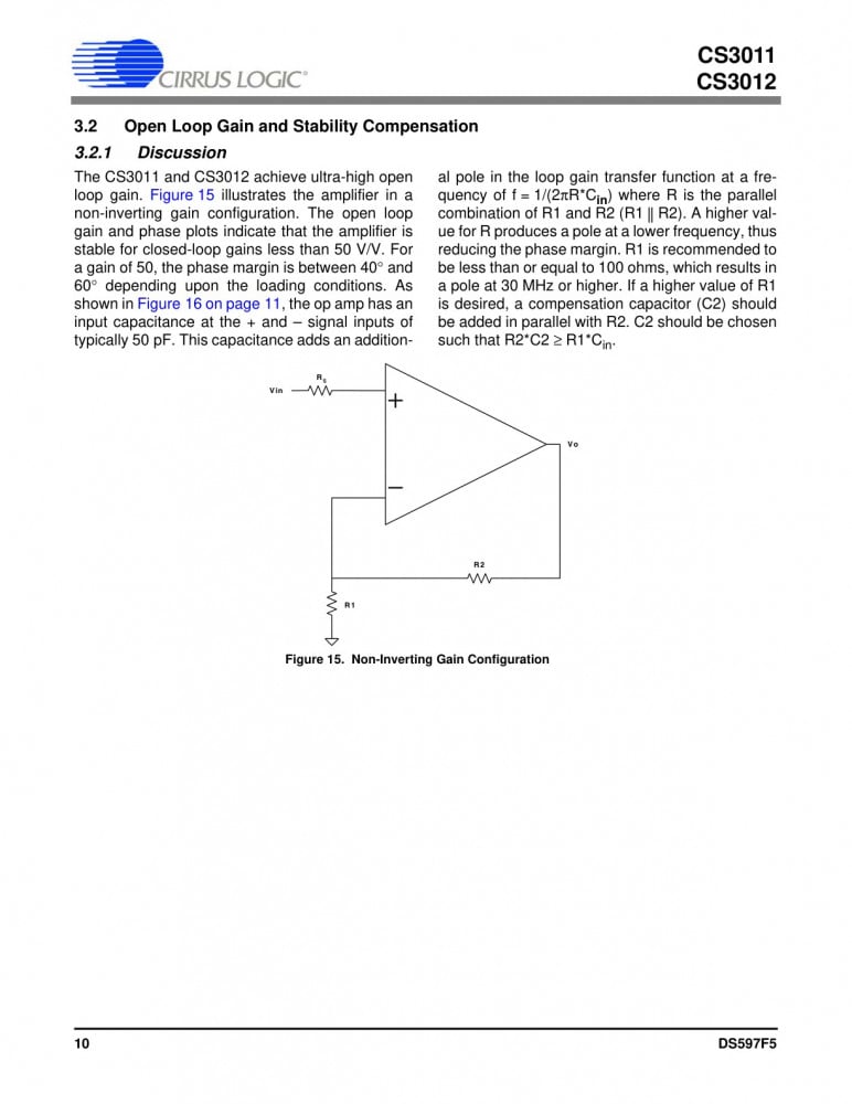 CS3012-IS datasheet page 10