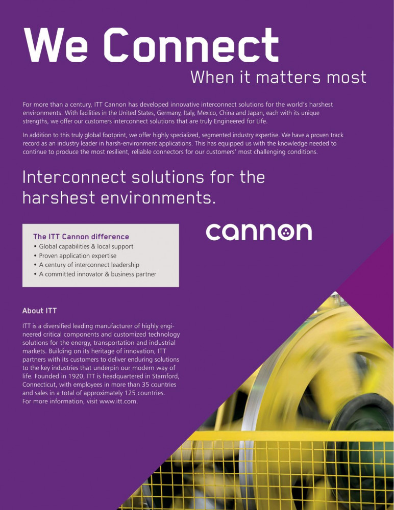 ITT CANNON Trident document page 2