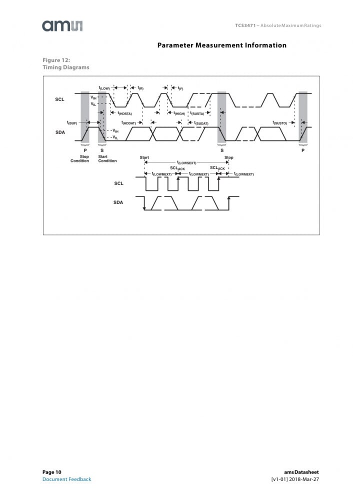 TCS34711FN datasheet page 10