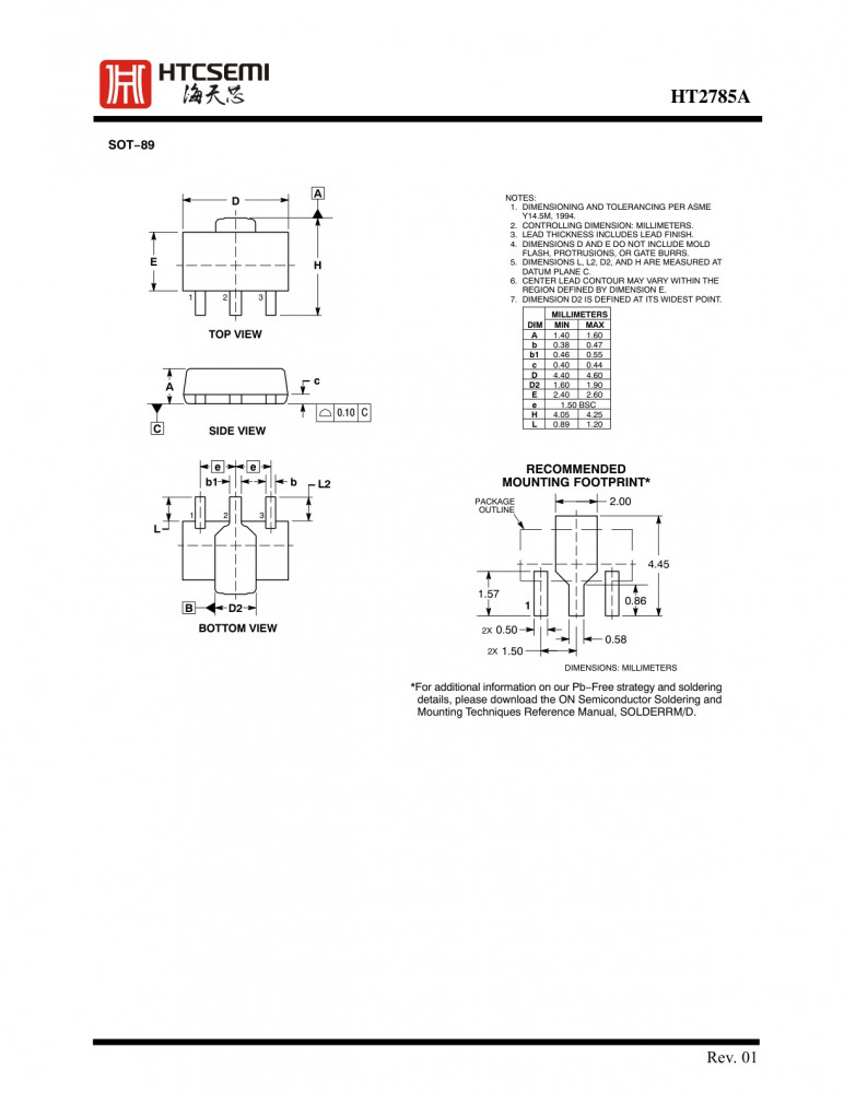 HT2785A datasheet page 10