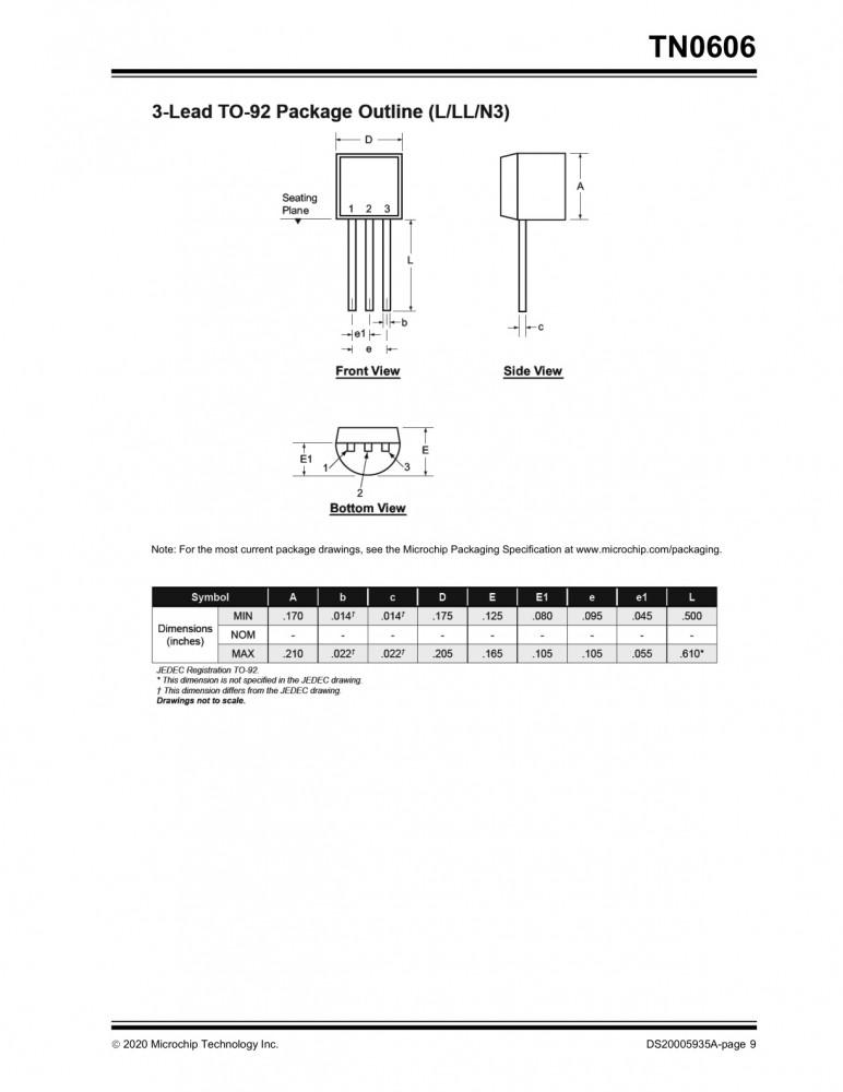 TN0606N3-G datasheet page 9