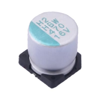 Lelon HBW151M1CTR-0608 Aluminum-Polymer Capacitor