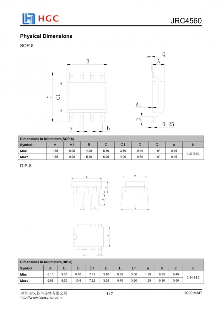 JRC4560DRG datasheet page 4