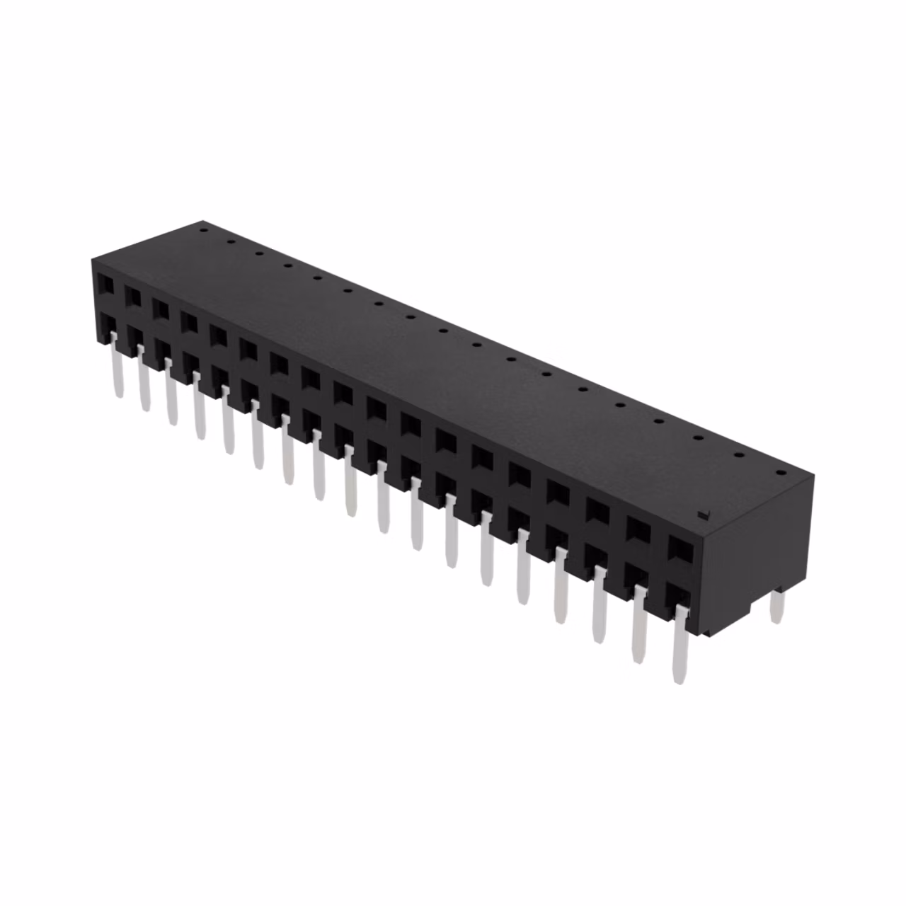 C-Grid III PCB Receptacle, 2.54mm Pitch, Dual Row, Right-Angle, Shrouded, 36 Circuits, 0.12µm Gold (Au) Flash Plating, Straight PCB Pins for sale