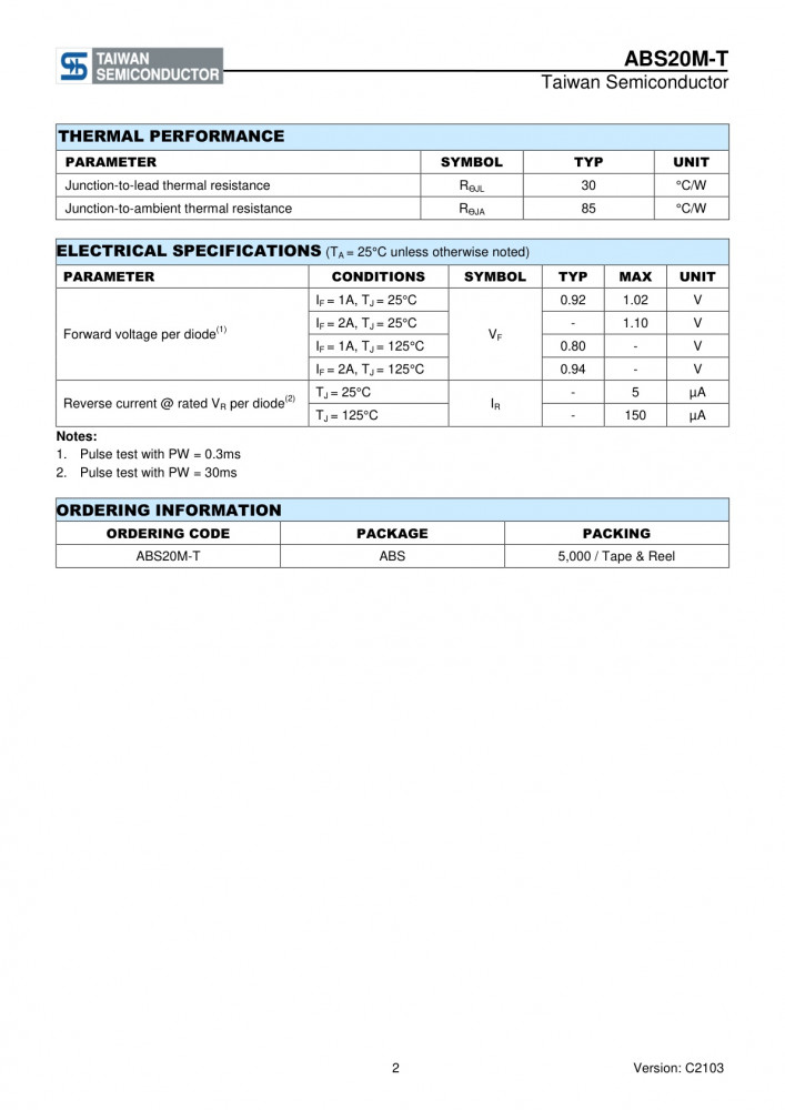 ABS20M-T datasheet page 2