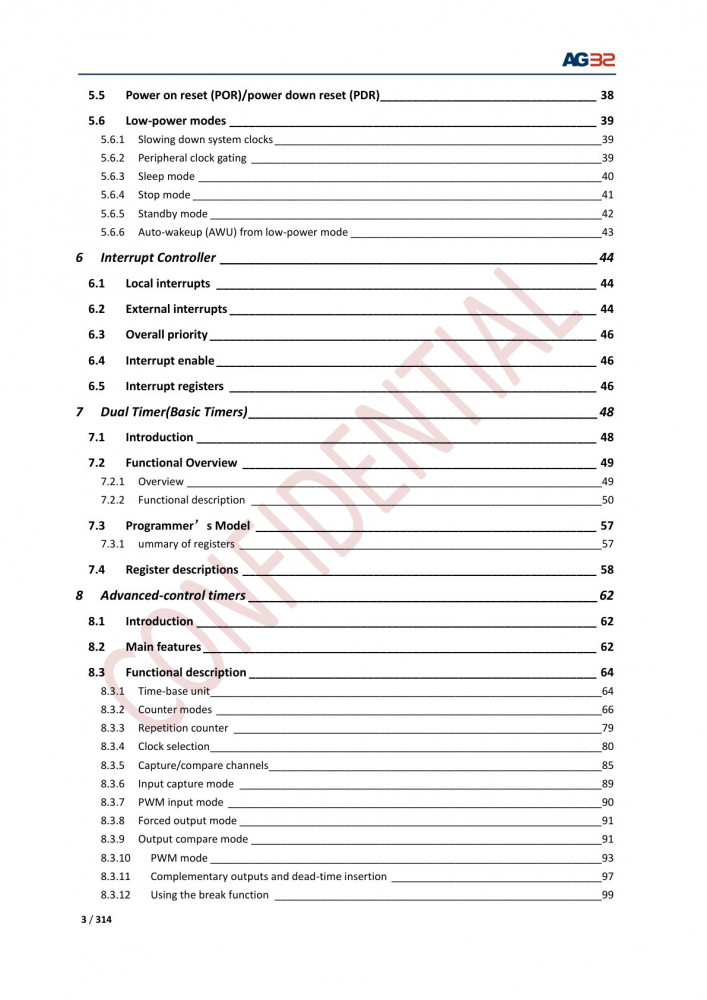 AG32 reference manual page image 3