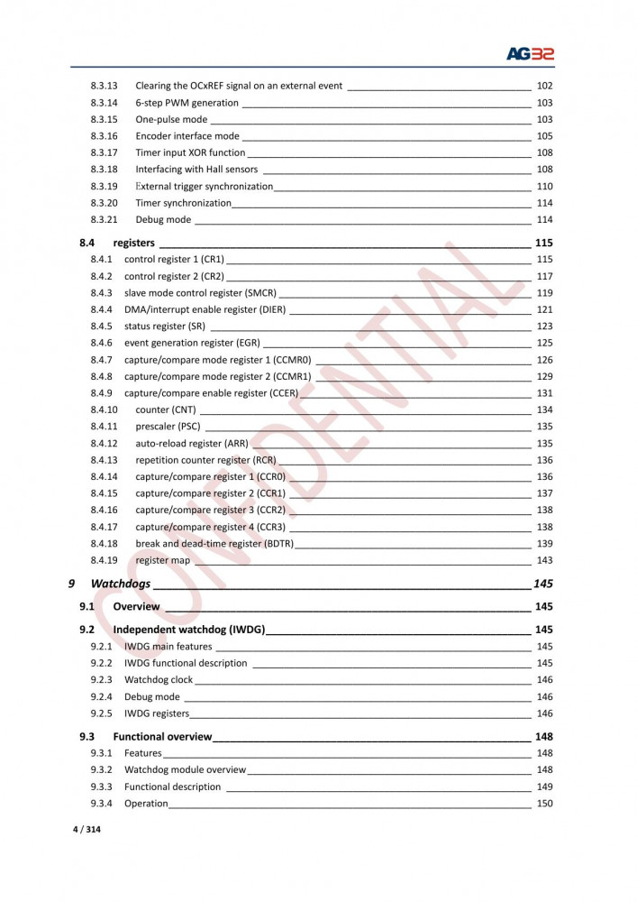 AG32 reference manual page image 4