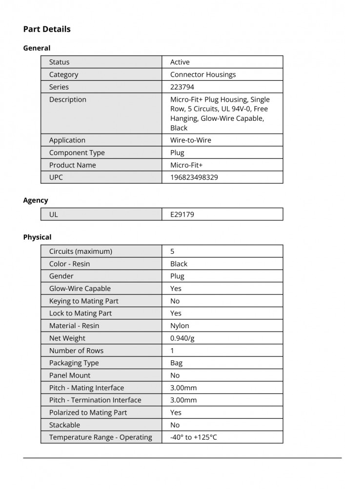 Technical document image 2 for product 2237940501