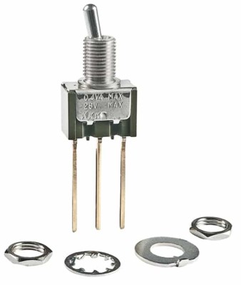 Angle PC Mount Miniature Toggle