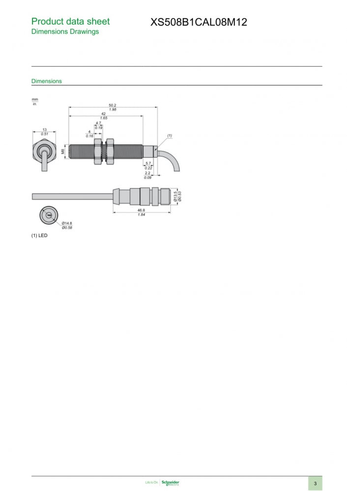 XS508B1CAL08M12 product documentation page 3