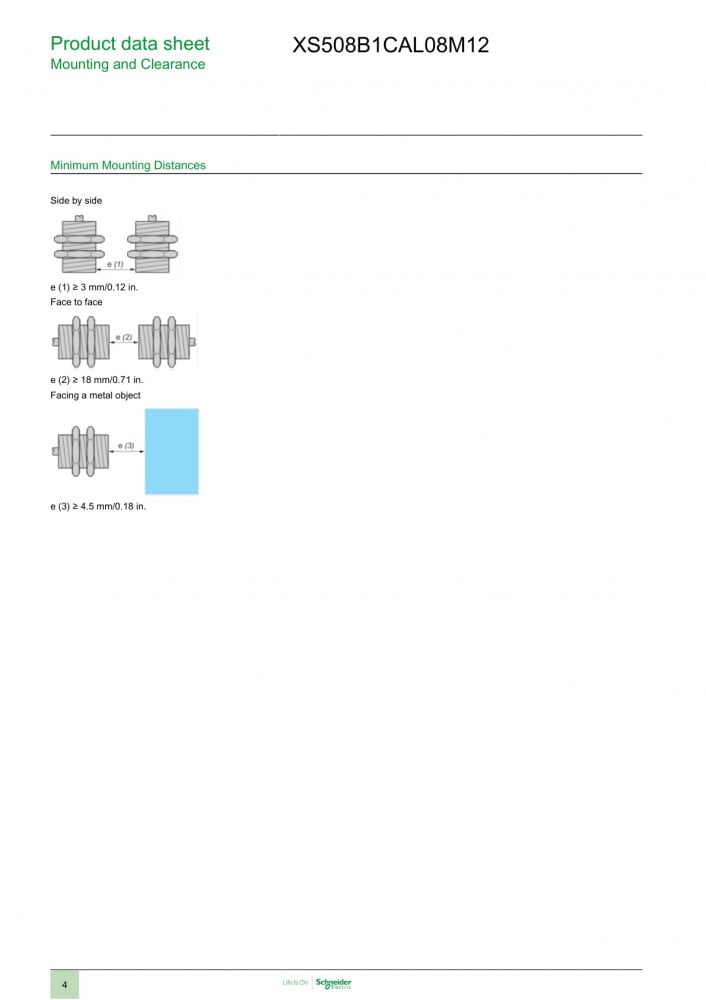 XS508B1CAL08M12 product documentation page 4