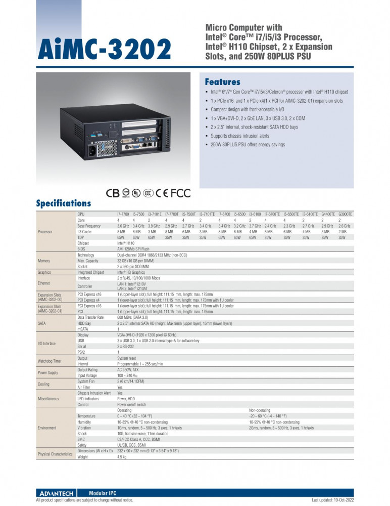 AIMC-3202 technical document page 1