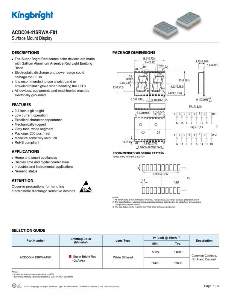 ACDC04-41SRWA-F01 datasheet page 1