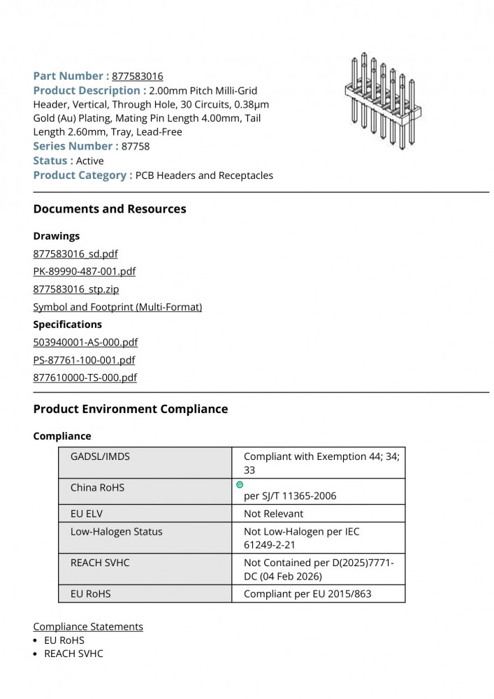 877583016 technical document image, page 1