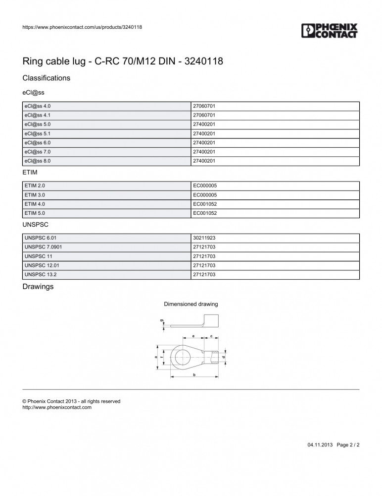 Phoenix Contact 3240118 product data sheet page 2