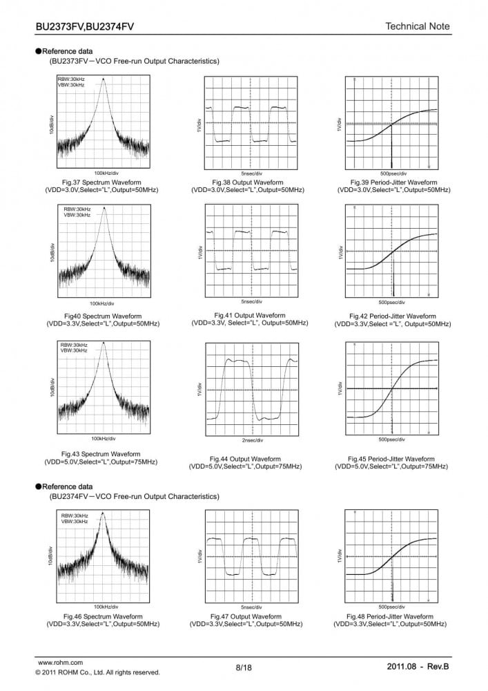 BU2373FV-E2 datasheet page 8
