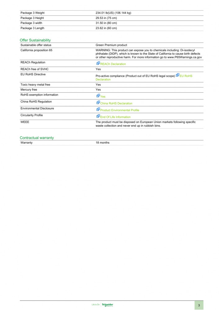XB4BA42 technical document page 3