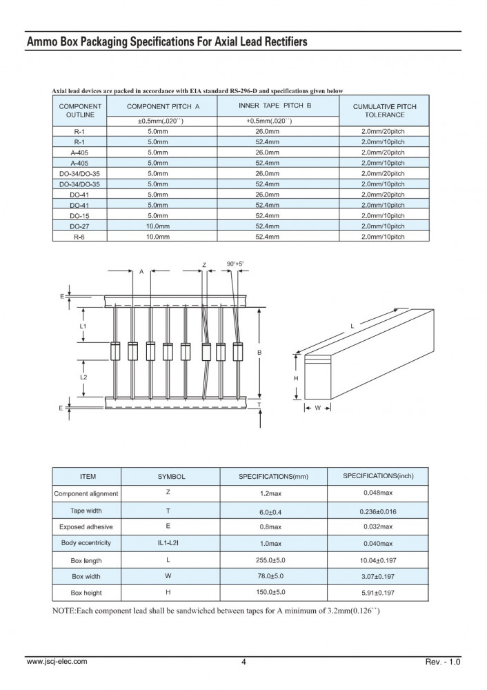 JSCJ SR2100 datasheet page 4