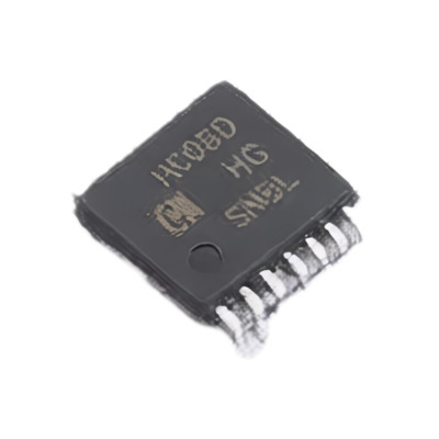 HGSEMI 74HC14DMT/TR Hex Schmitt-Trigger Inverter Chip for Gates and Inverters