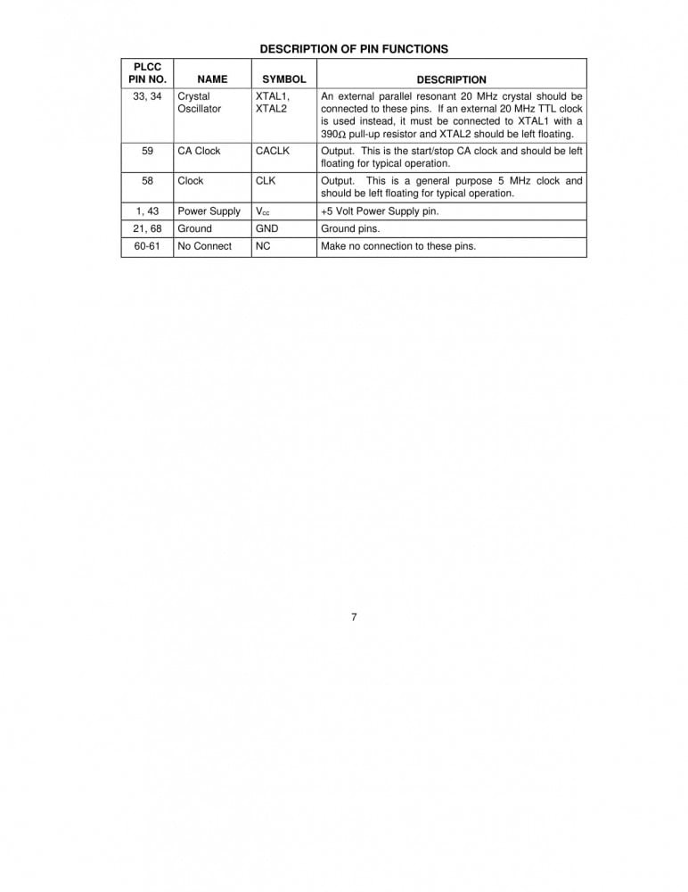 COM90C32P-G technical document page 8