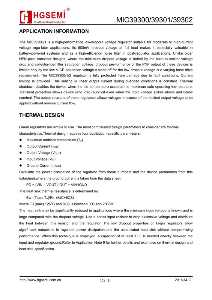 MIC39300T-5.0 datasheet page 10