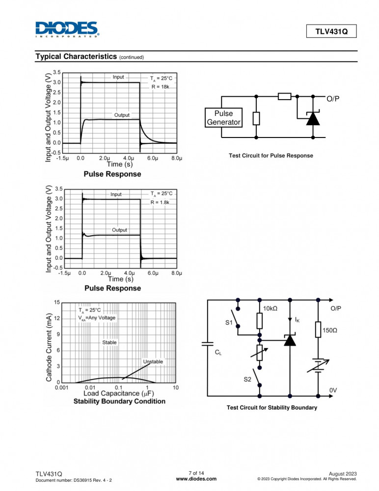 TLV431AQFTA technical document page 7