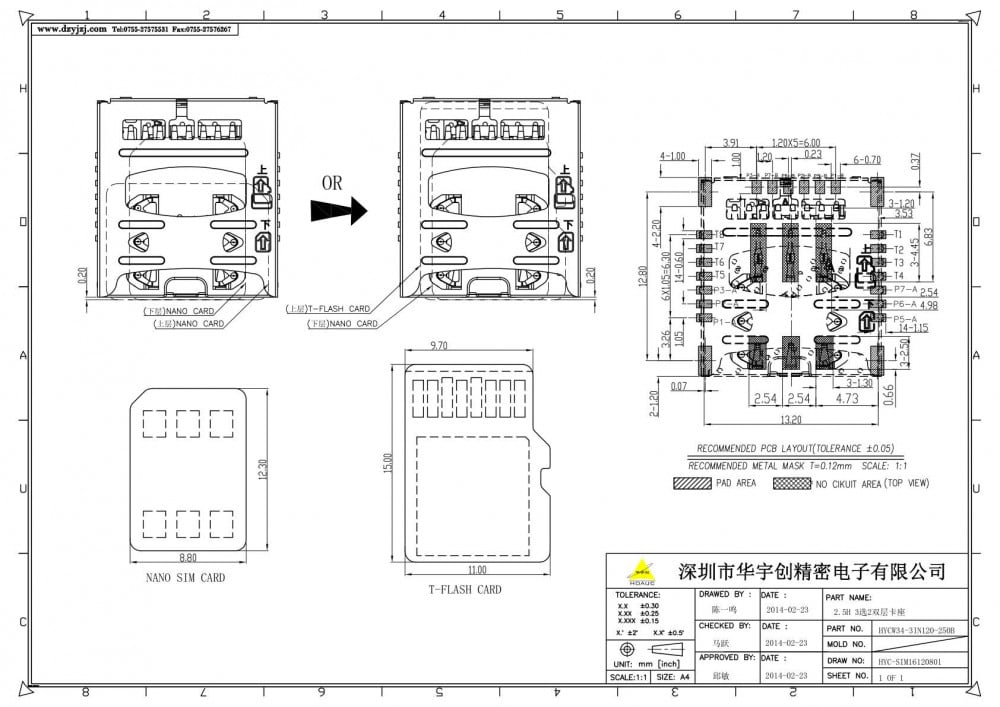 HOAUC HYCW34-3IN120-250B technical document page 2