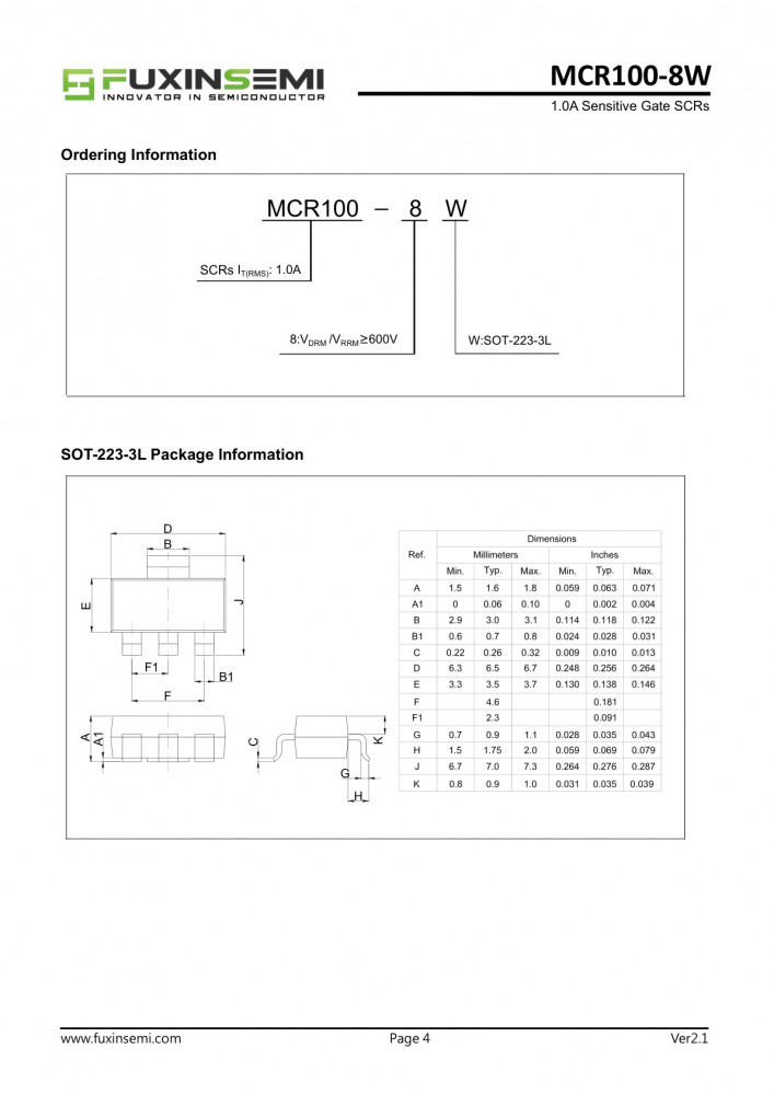 MCR100-8W datasheet page 4