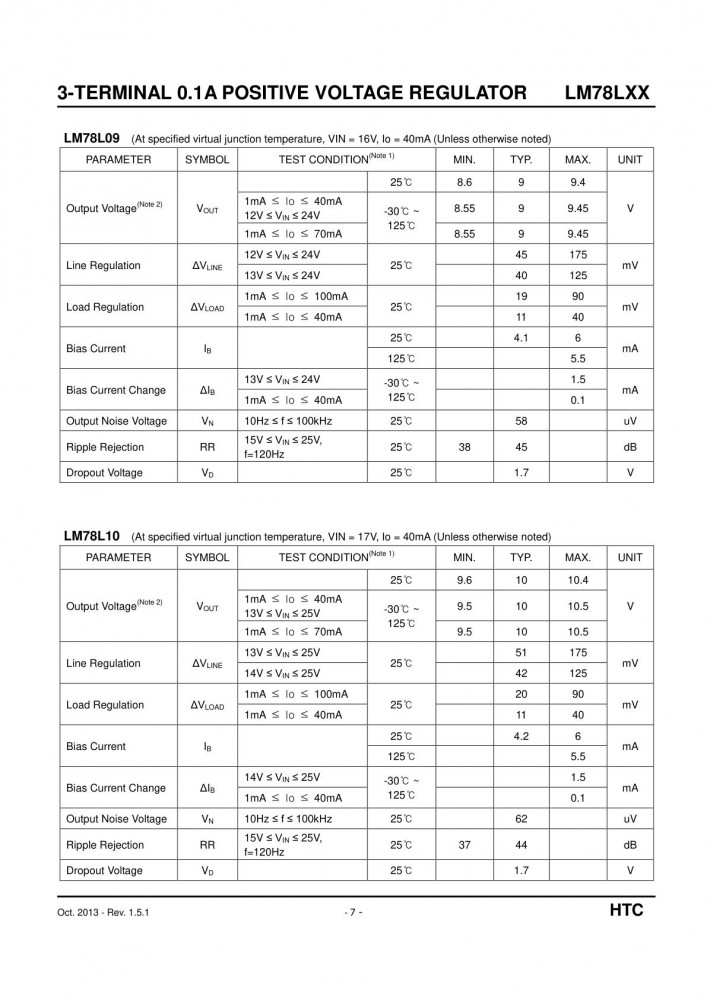 LM78L15TA datasheet page 7
