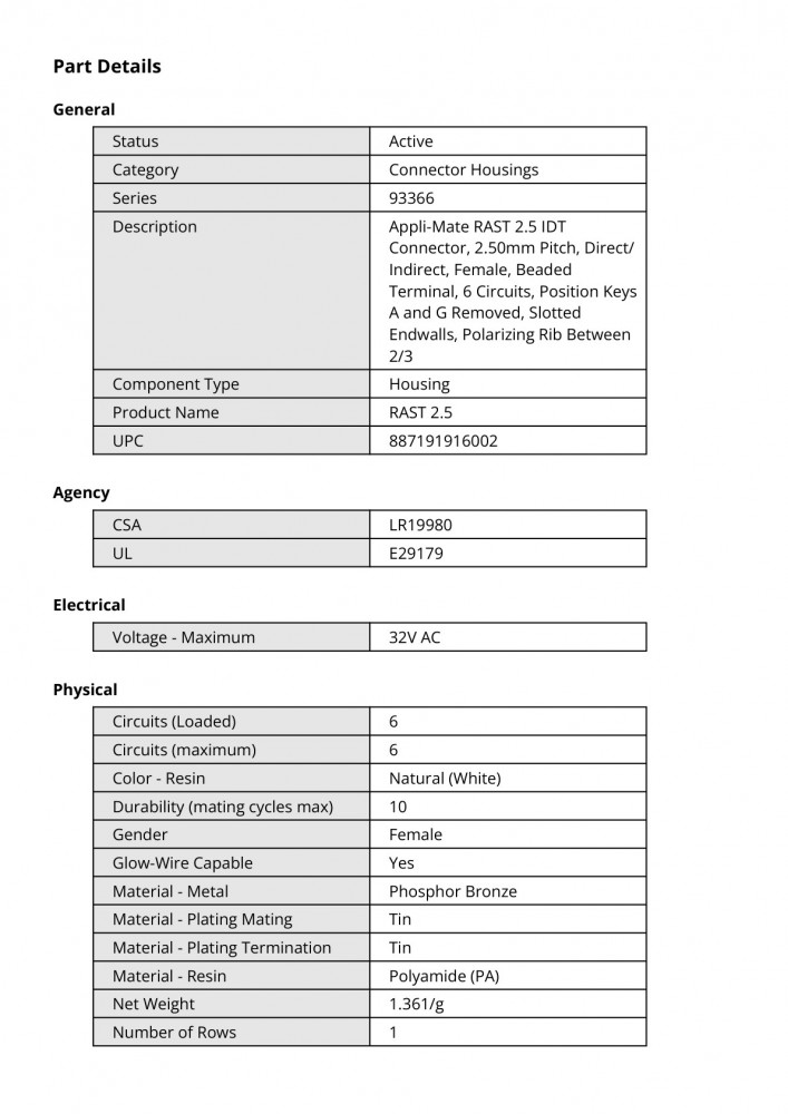 933661510 product document image, page 2