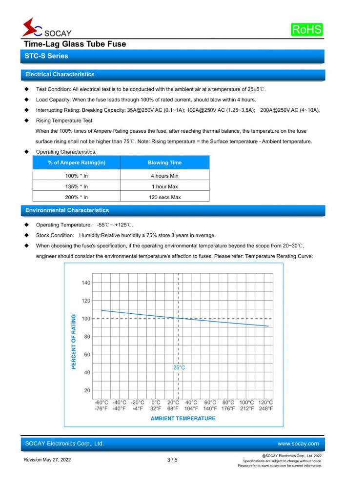 STC-S series technical document page 3