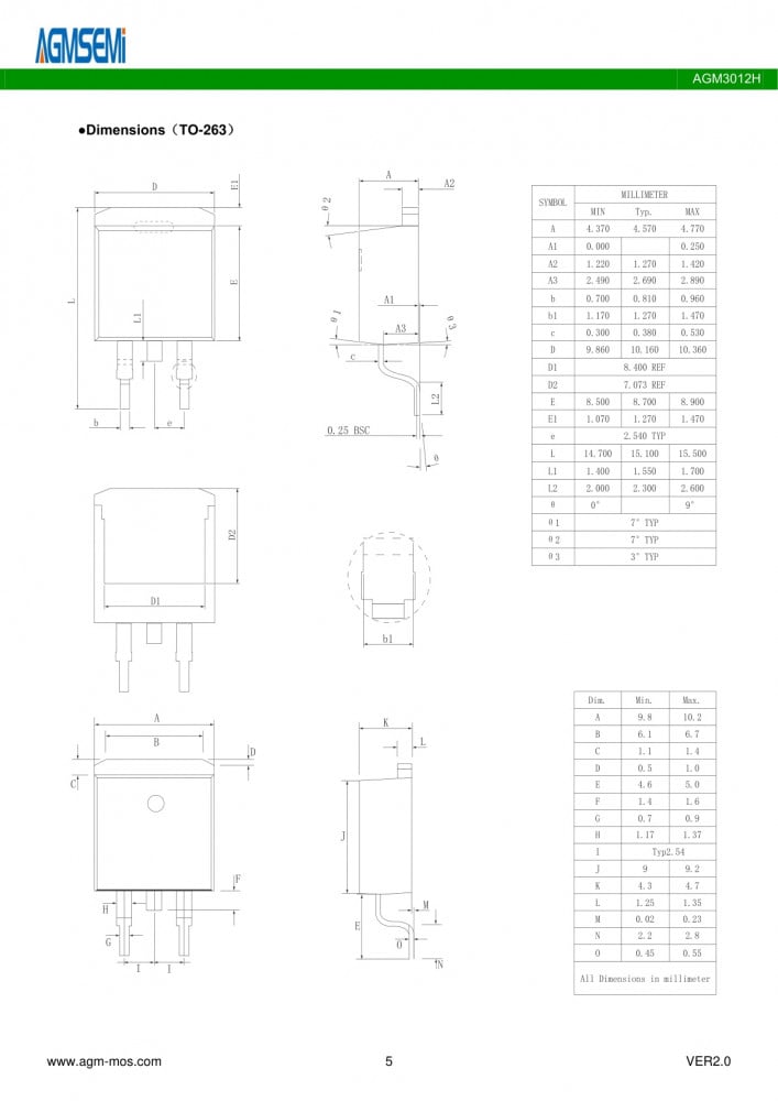 AGM3012H datasheet page 5