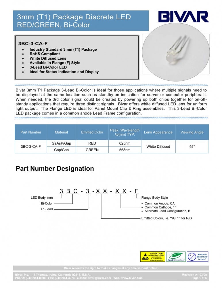 3BC-3-CA-F datasheet page 1