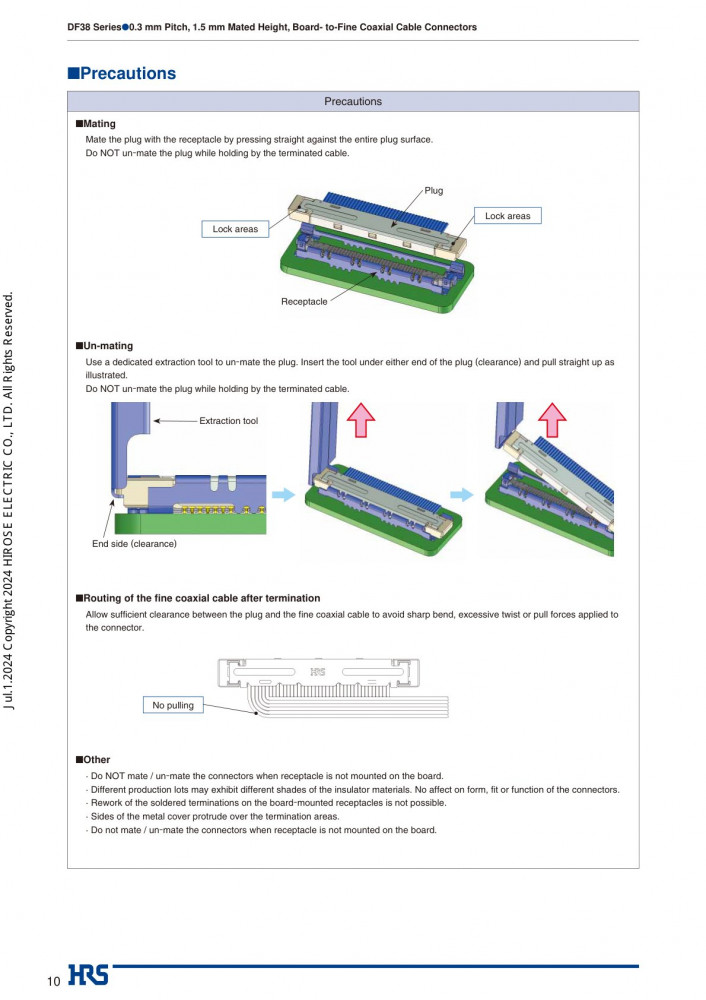 HRS DF38 documentation page 10