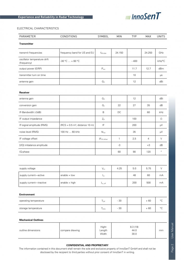 Product document preview, page 2