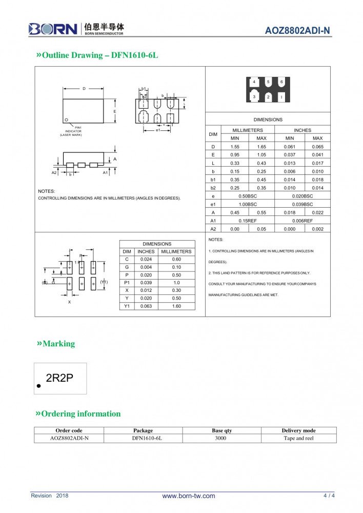 AOZ8802ADI-N datasheet page 4