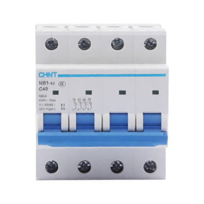 CHINT NB1-63 3P D40 6kA(R) Miniature Circuit Breaker