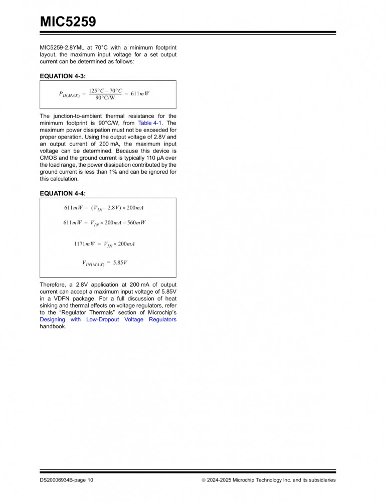MIC5259 datasheet page 10