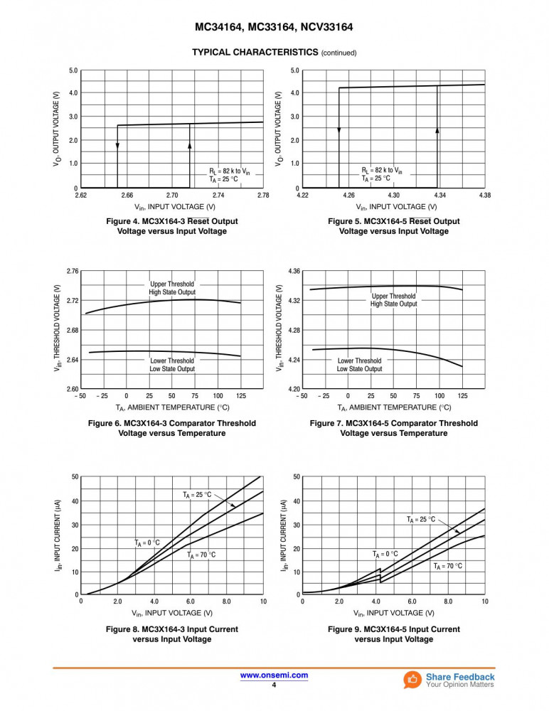 MC34164 datasheet page 4
