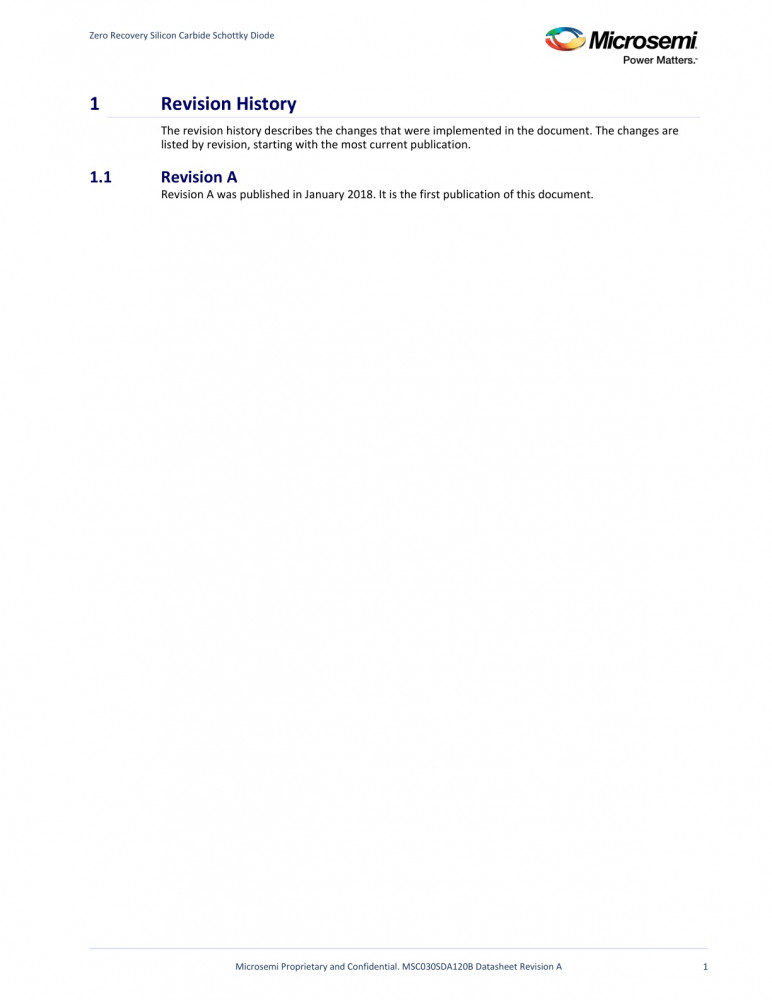 MSC030SDA120B datasheet page 3