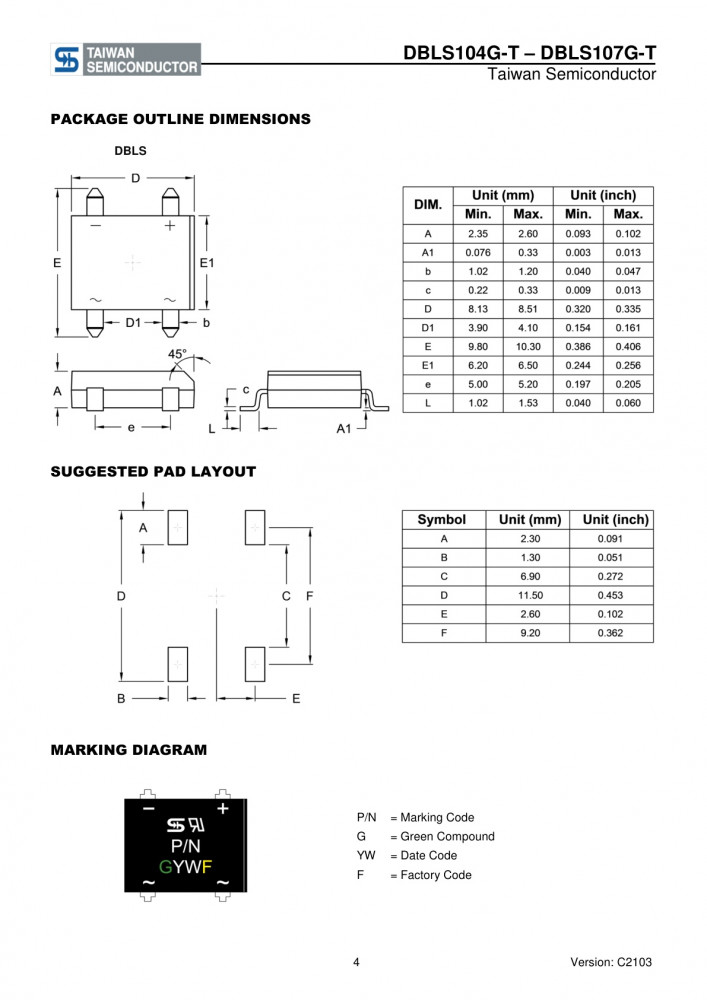 DBLS105G-T datasheet page 4