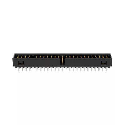 2.00mm Pitch, Milli-Grid PCB Header, Dual Row, Vertical, Through Hole, Shrouded, 50 Circuits, Circuits 9, 10, and 27 Voided, 0.76µm Gold (Au) Plating, 2.50mm Tail Length, Dual Side Slots, Dual Friction Locks, Center Polarization, Tube for sale