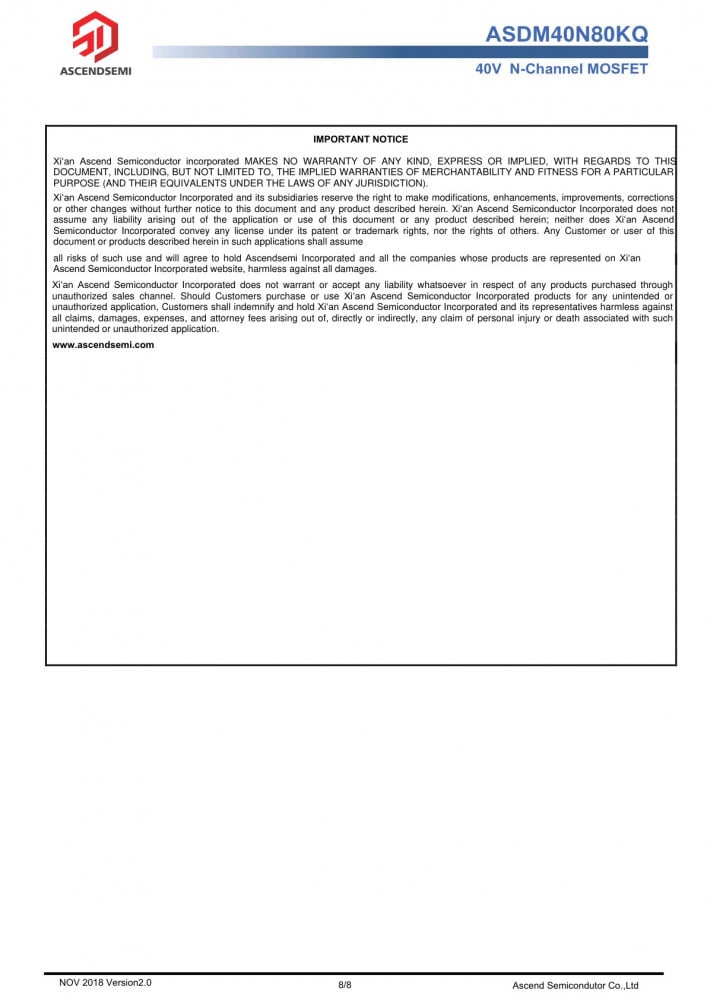 ASDM40N80KQ-R datasheet page 8