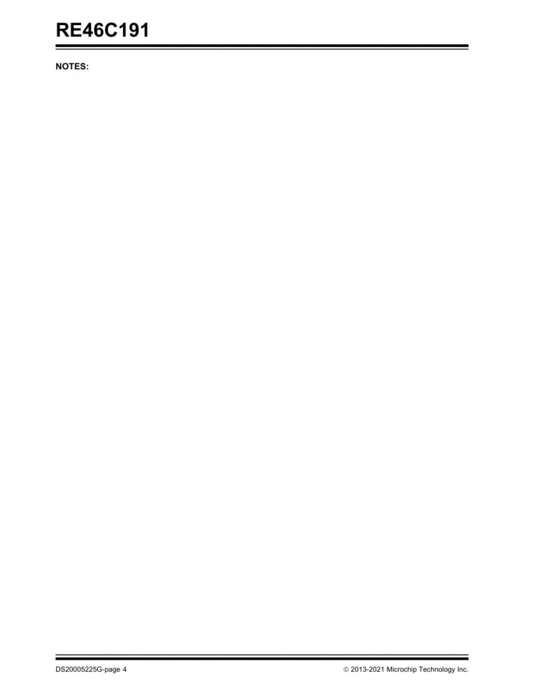 RE46C191S16F datasheet page 4
