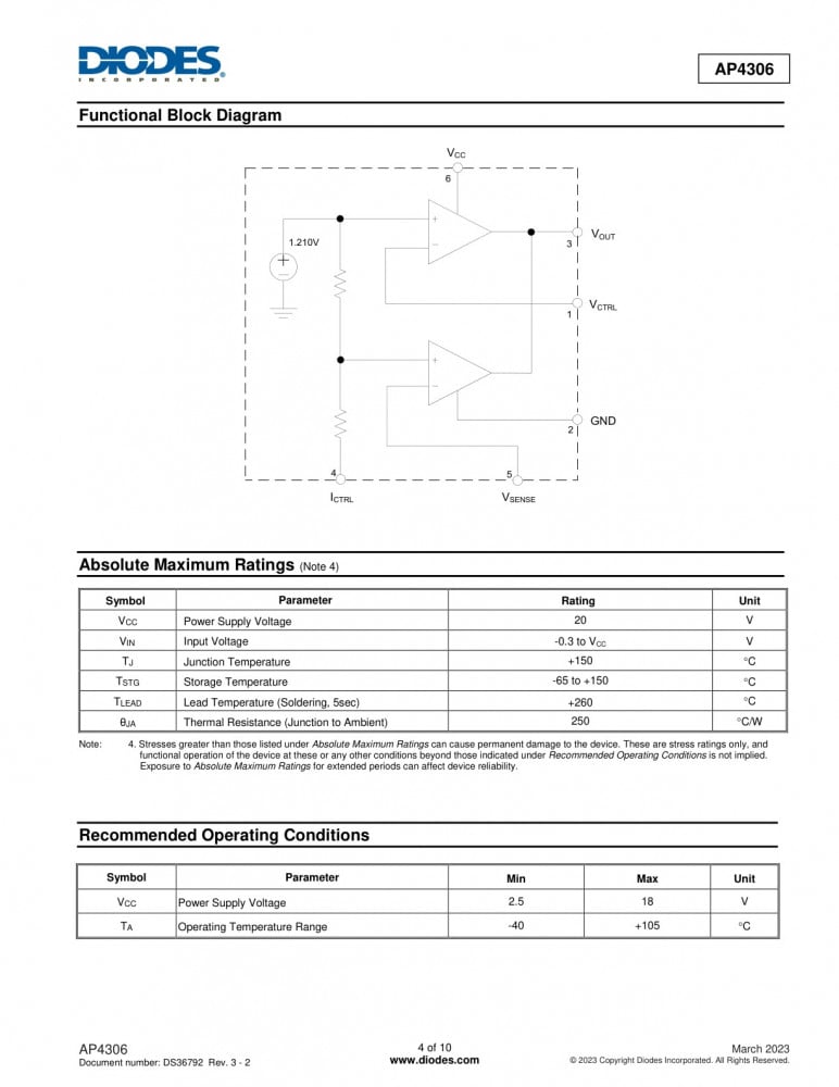AP4306AKTR-G1 datasheet page 4