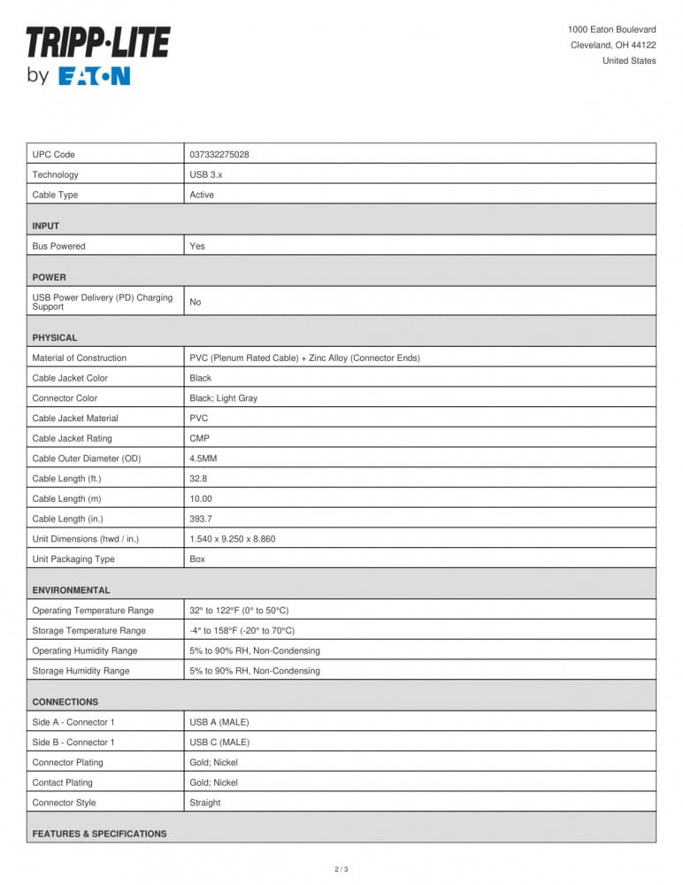 U428F-10M-D321 technical document page 2