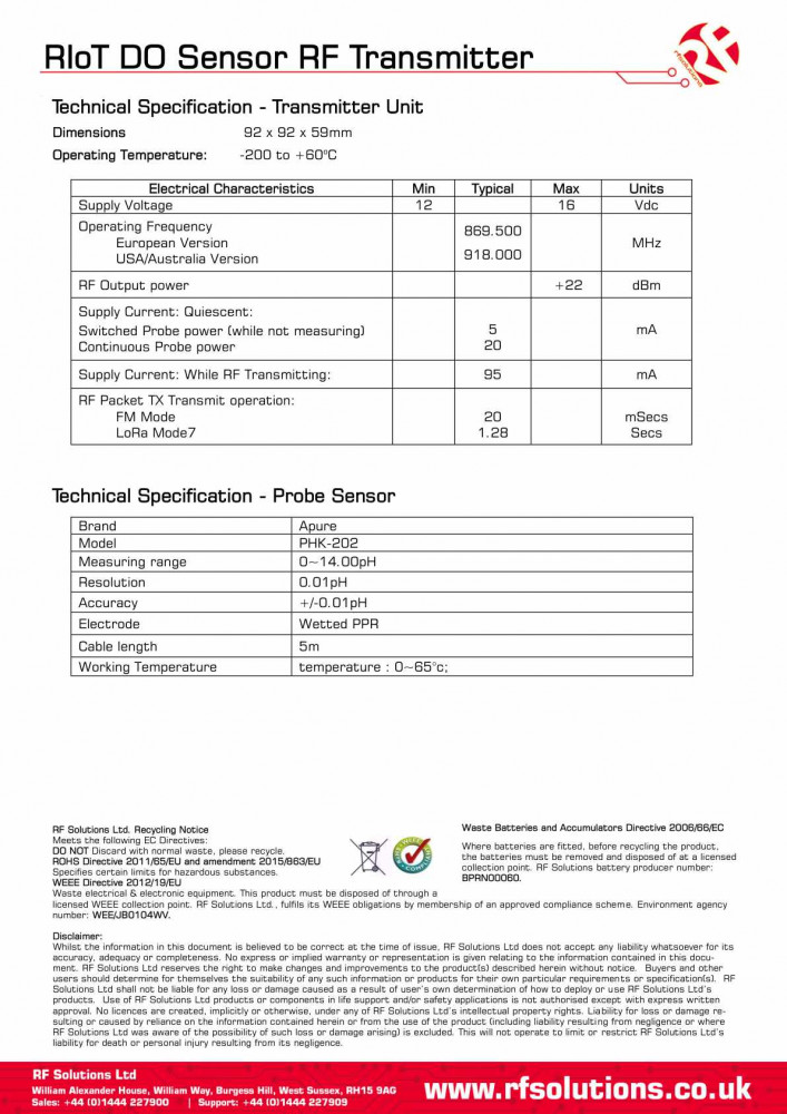 SENW-PH1-8T1 technical document page 6
