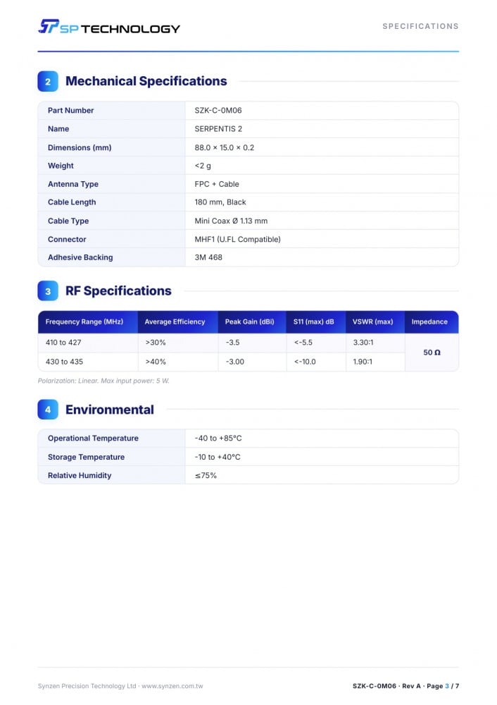 SZK-C-0M06 technical document page 3