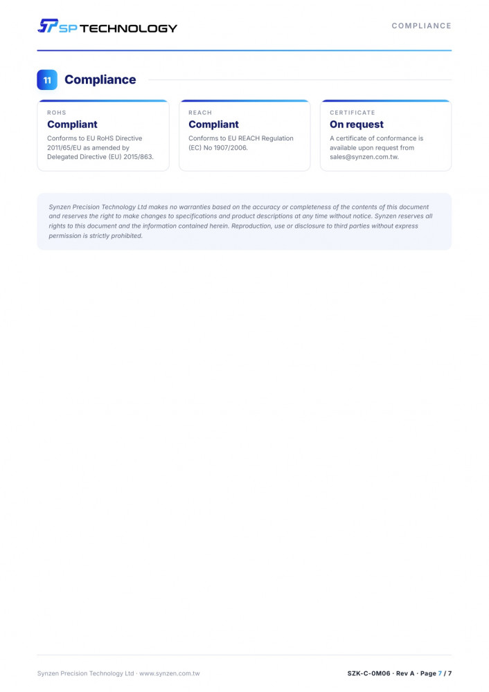 SZK-C-0M06 technical document page 7