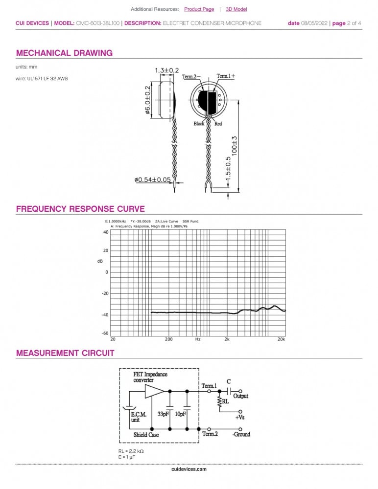 CMC-6013-38L100 datasheet page 2